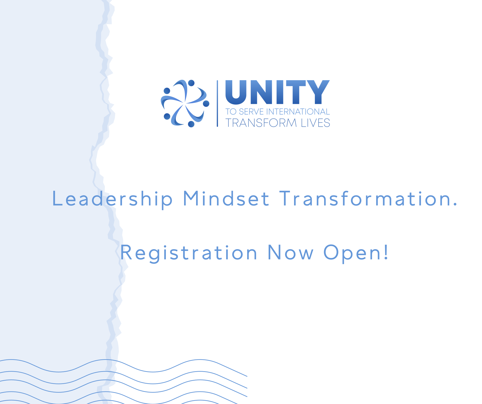 Leadership Mindset Transformation Training - Unity to Serve International